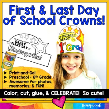 First Day of School Crowns … and Last Day Crowns, too! – HOWYWOOD